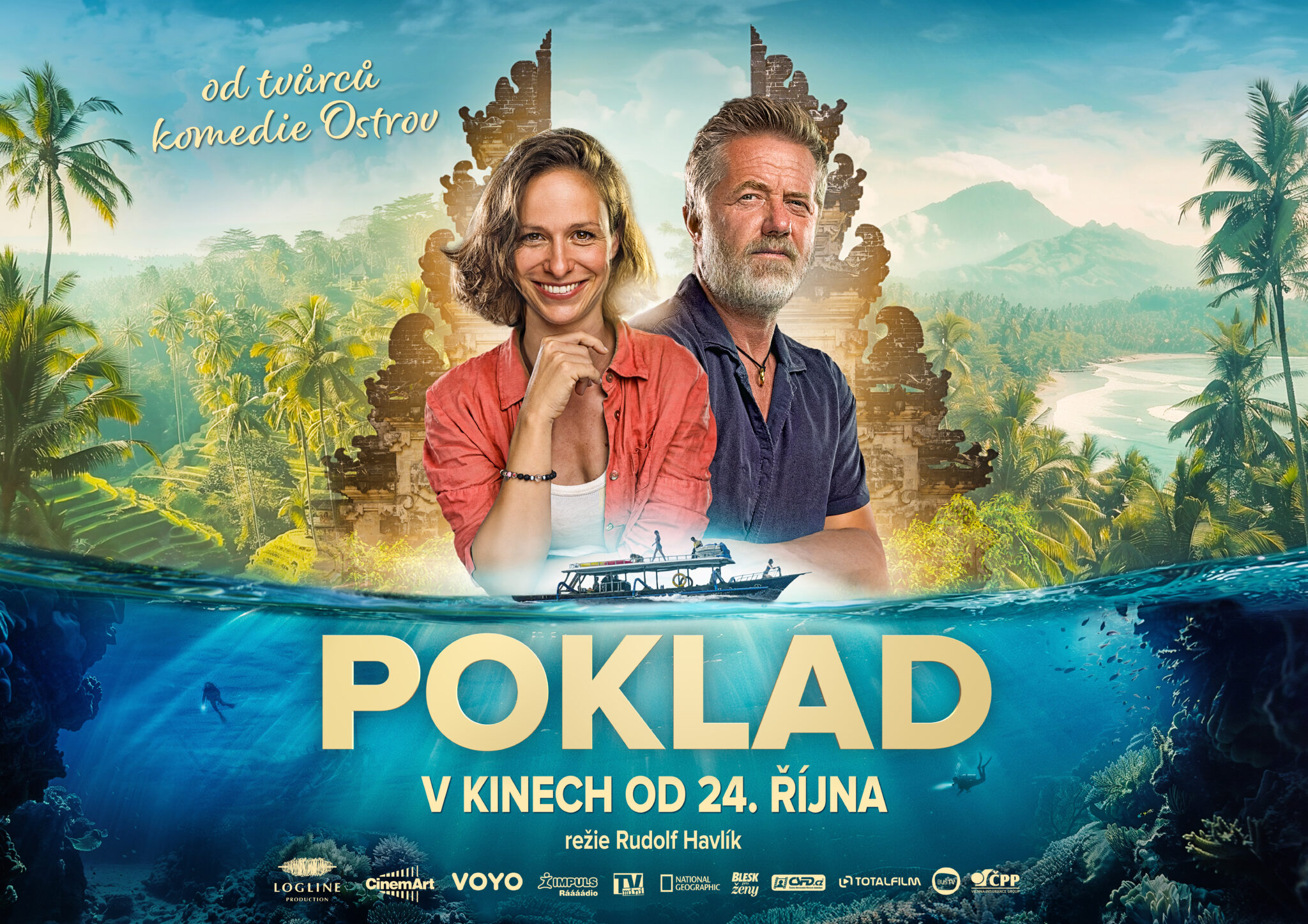 V říjnu najdeme v kinech Poklad s Langmajerem a Kubařovou, film natočil ...